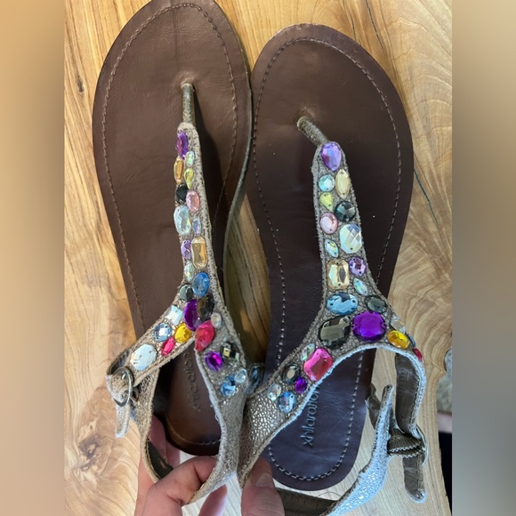 Xhilaration | Shoes | Gem Sandals | Poshmark